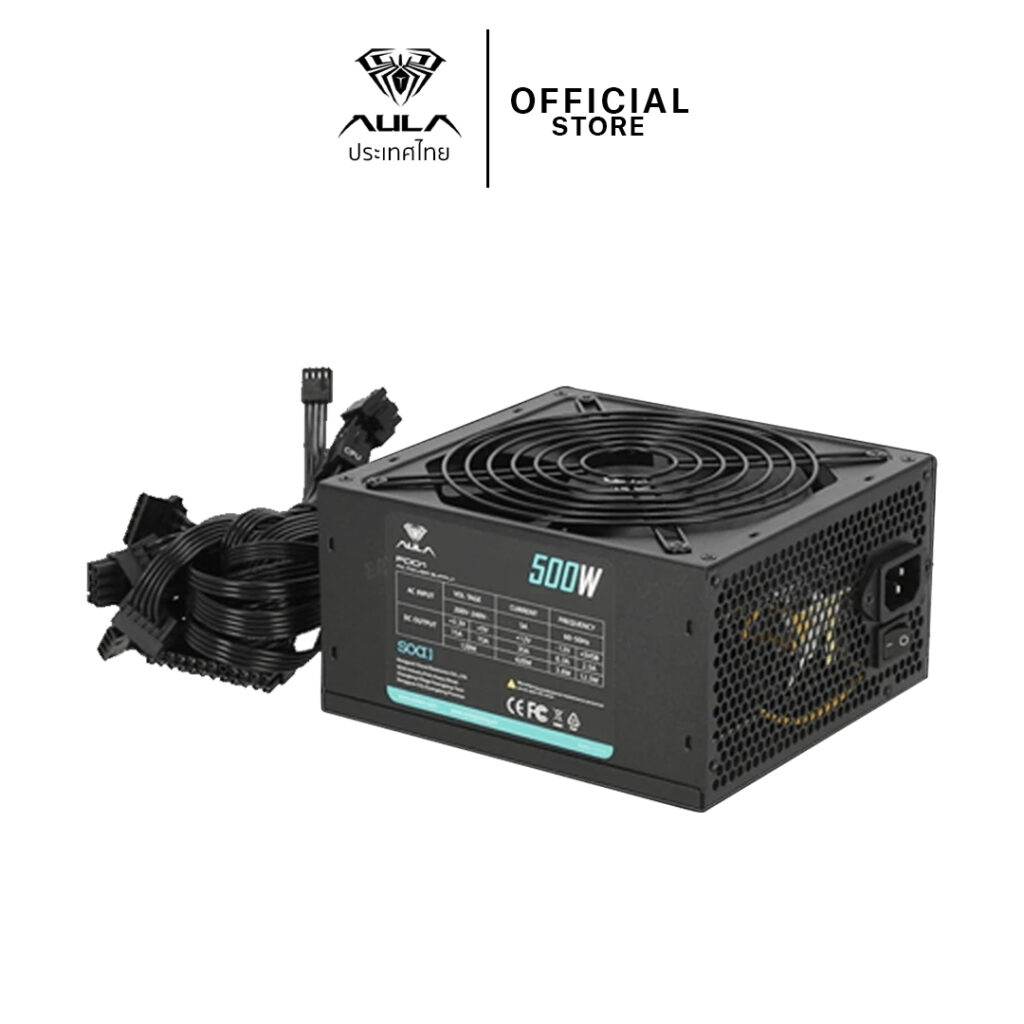 POWER SUPPLY (80 Plus Bronze) 500W AULA FD01 – INTEK TRADING GROUP