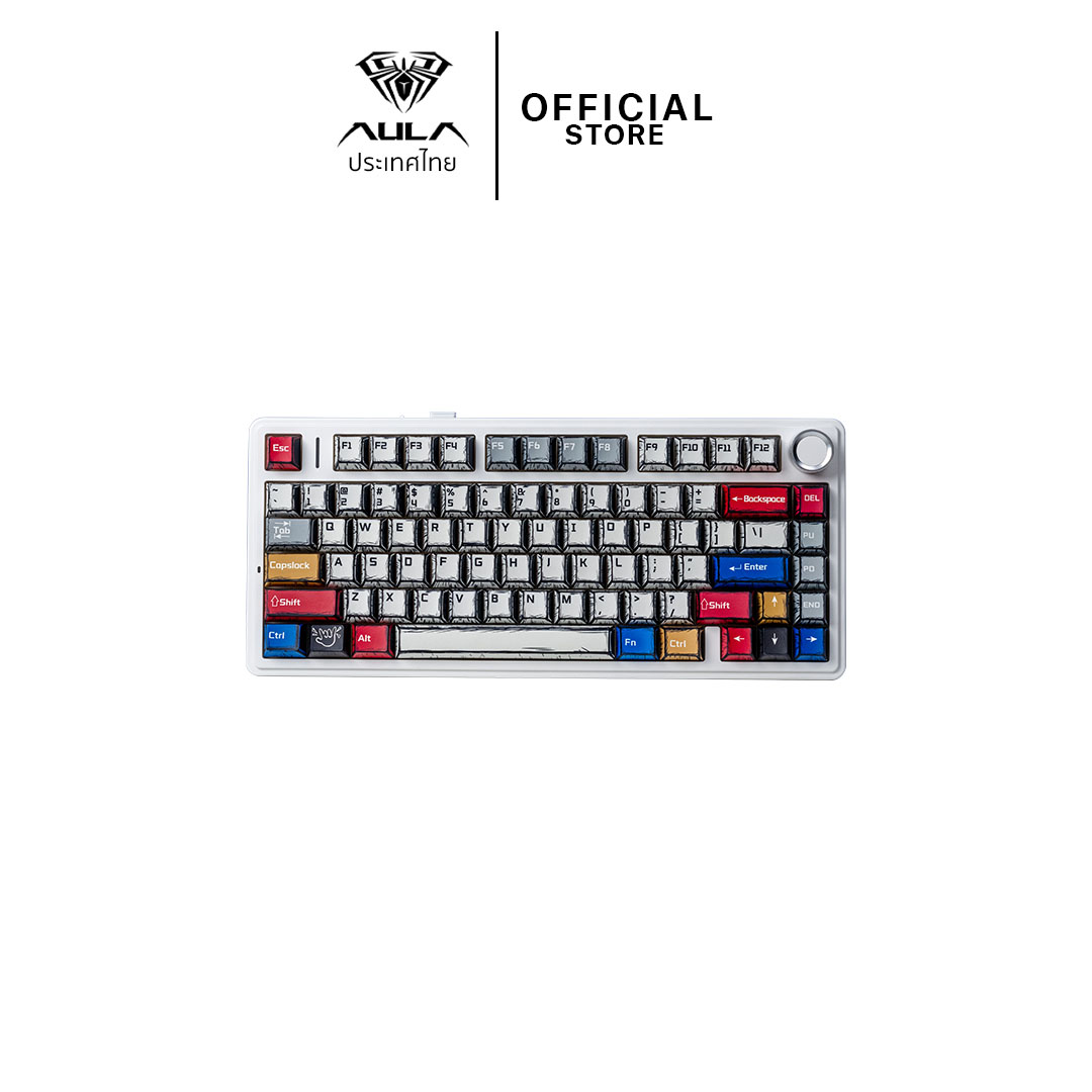 AULA F75 COMICS GASKET MECHANICAL KEYBOARD – INTEK TRADING GROUP